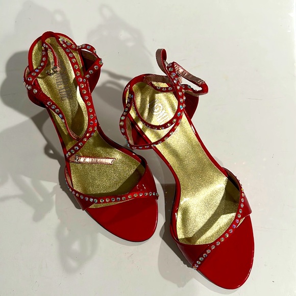 Shoes | Red High Heels For Women Size 8 | Poshmark